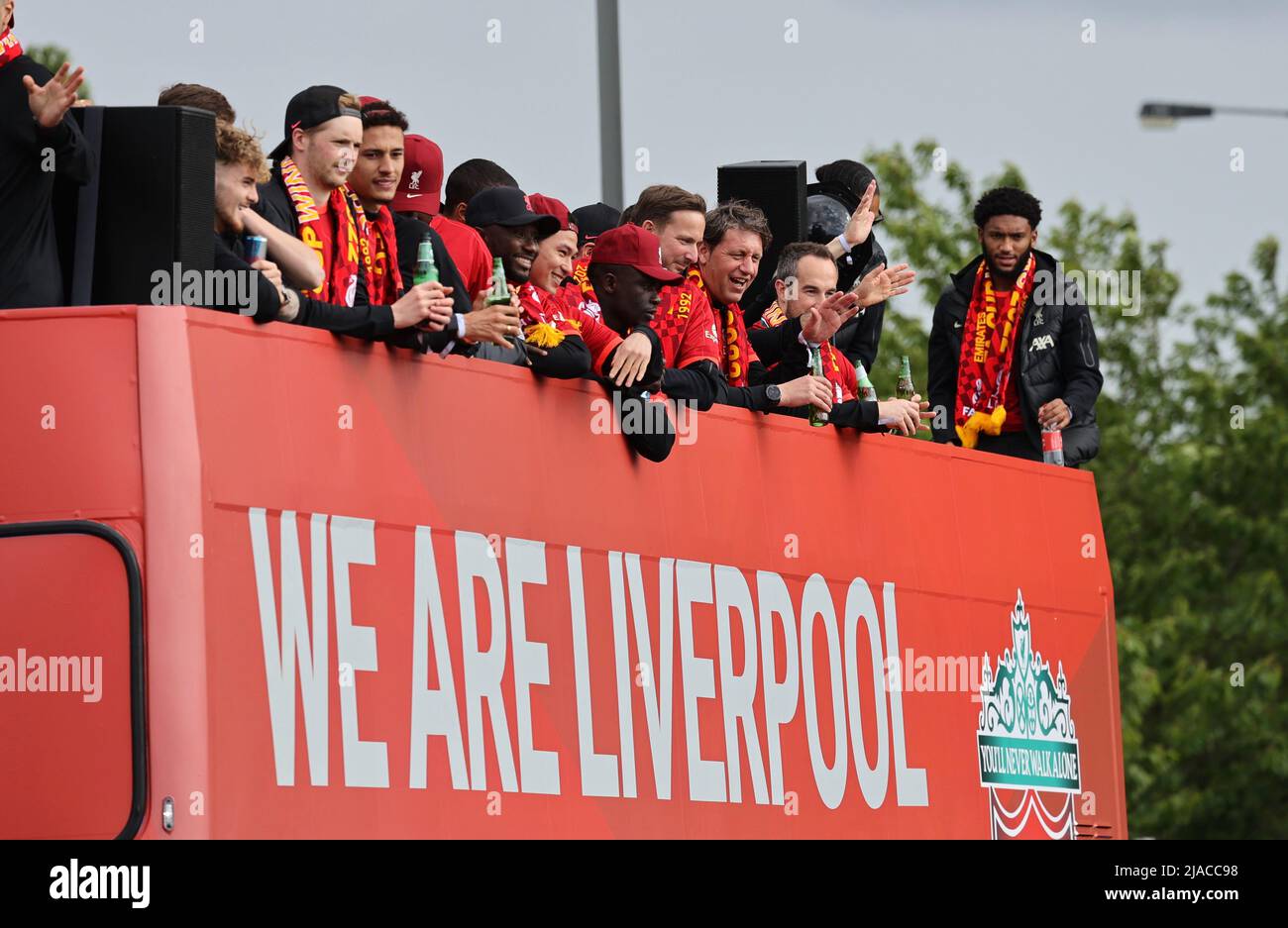 Liverpool Fc homecoming parade Stock Photo - Alamy