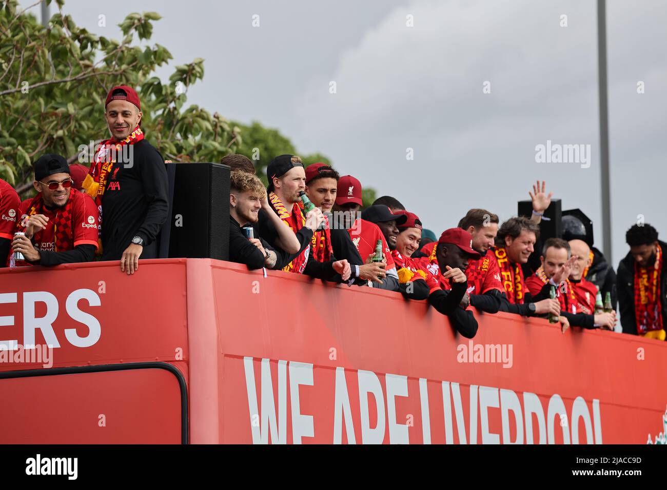 Liverpool Fc homecoming parade Stock Photo - Alamy
