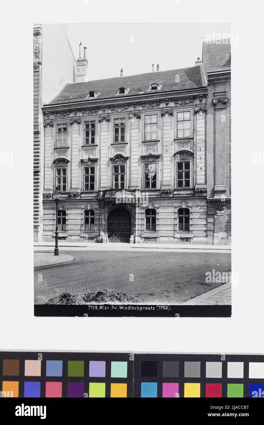 1st, Renngasse 12 - Windisch -Graetz -Palais - View from ...