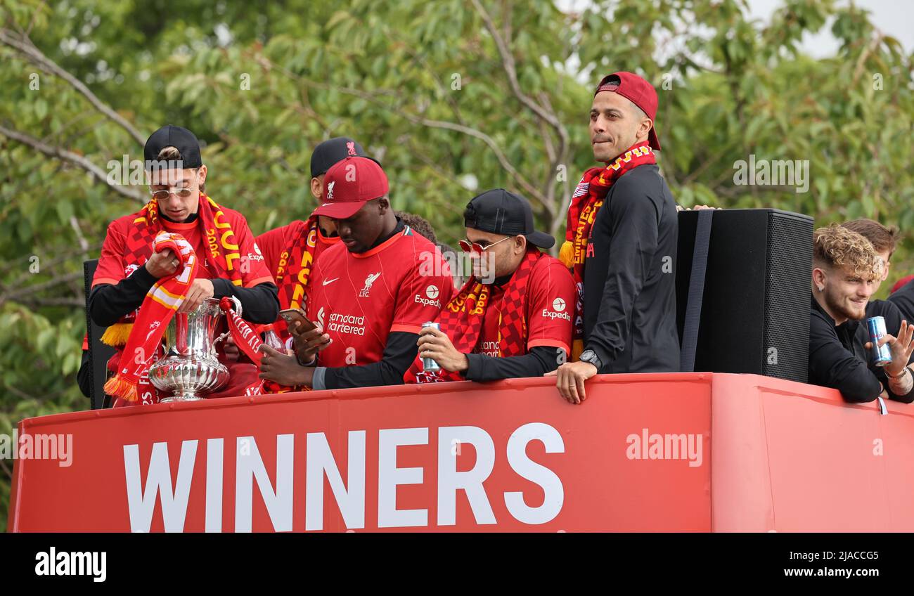 Liverpool Fc homecoming parade Stock Photo - Alamy