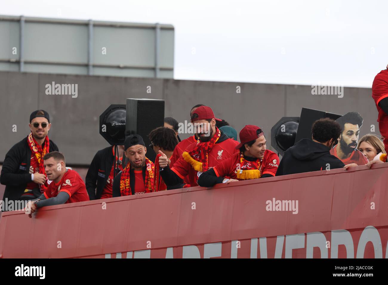 Liverpool Fc homecoming parade Stock Photo - Alamy