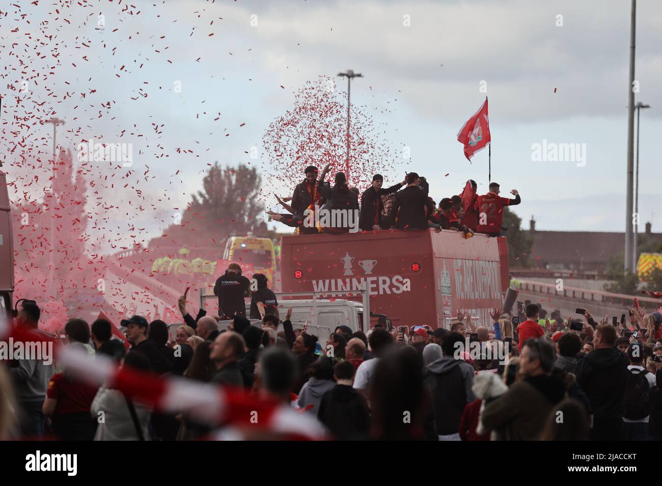 Liverpool Fc homecoming parade Stock Photo - Alamy