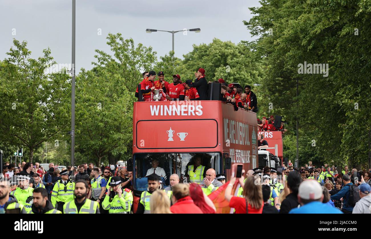 Liverpool Fc homecoming parade Stock Photo - Alamy