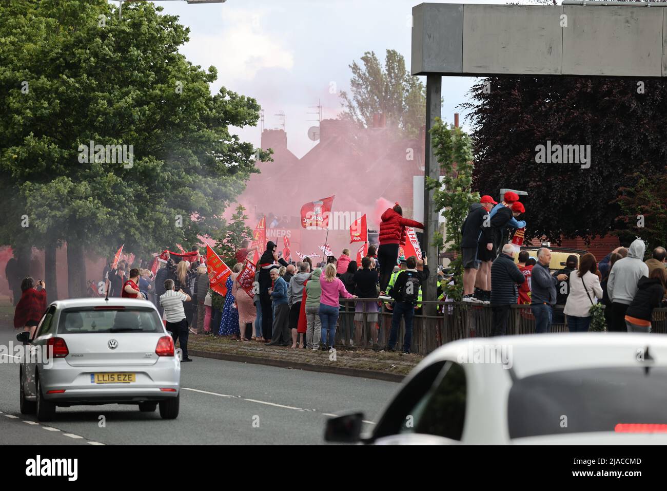 Liverpool Fc homecoming parade Stock Photo - Alamy