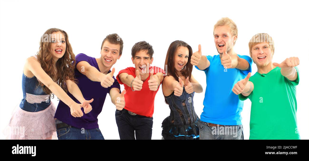 Beautiful young people of the new generation Stock Photo - Alamy