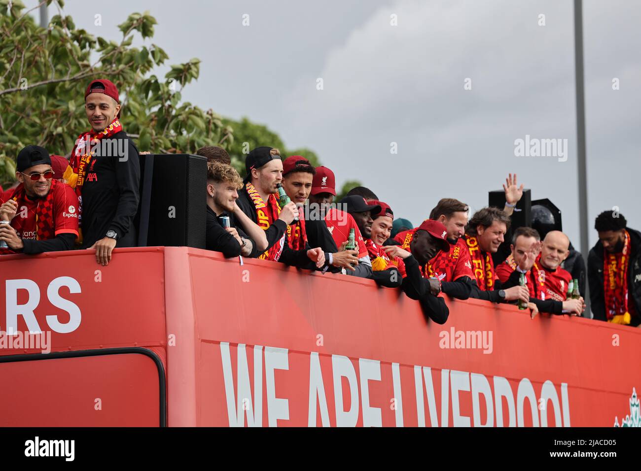 Liverpool Fc homecoming parade Stock Photo - Alamy