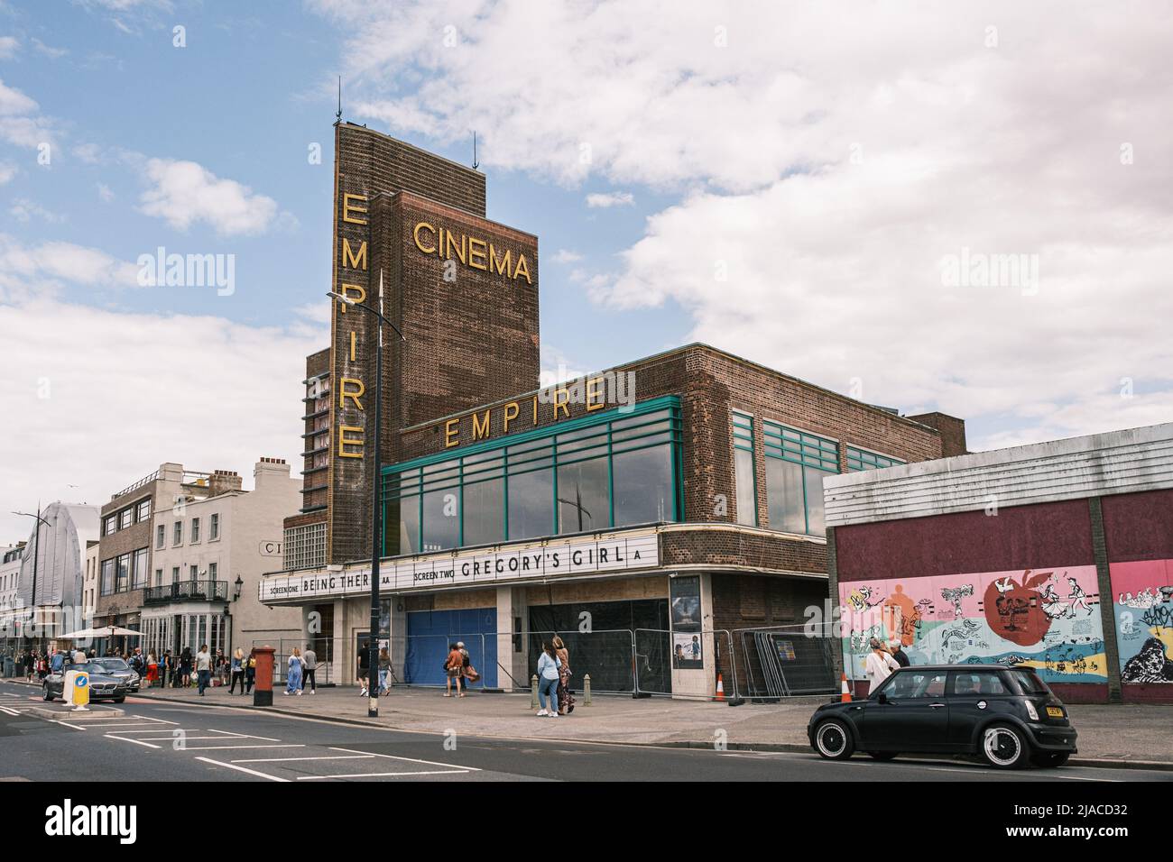 Dreamland Sign, Margate, changed to 'Empire' for the Sam Mendes Film ...