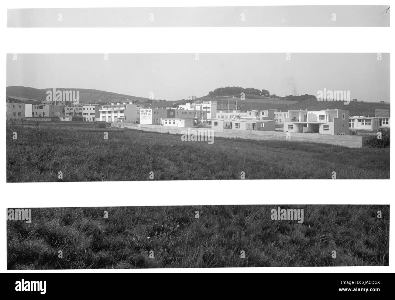 Werkbund settlement, overall view. Martin Gerlach jun. (1879-1944 ...