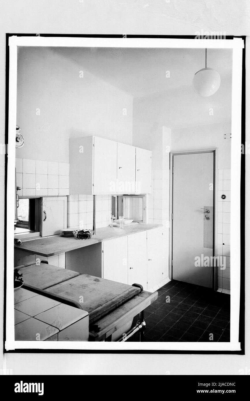 Kitchen interior. Martin Gerlach jun. (1879-1944), Photographer ...