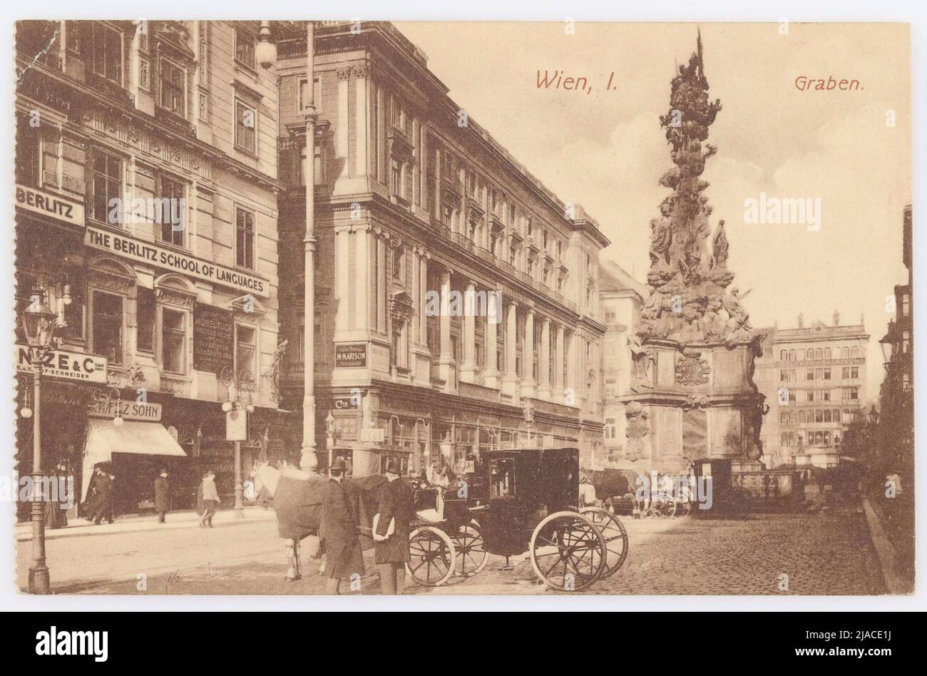 Vienna, I. Graben .. Brothers Kohn KG (B. K. W. I.), Producer Stock ...