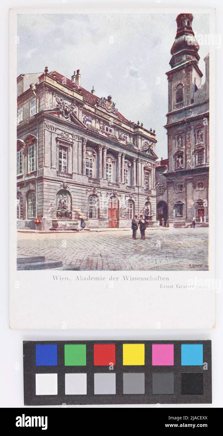 Vienna. - Academy of Sciences .. After: Ernst Graner (1865-1943 ...