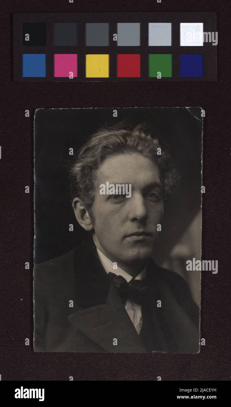 Walter Franz Bergmann, painter. Unknown Stock Photo - Alamy