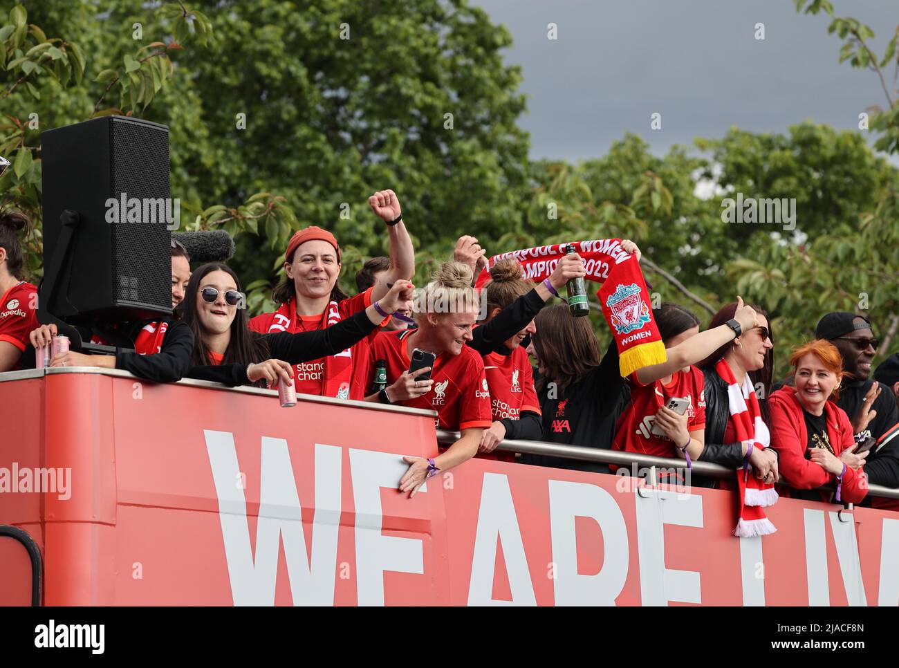 Liverpool Fc homecoming parade Stock Photo - Alamy
