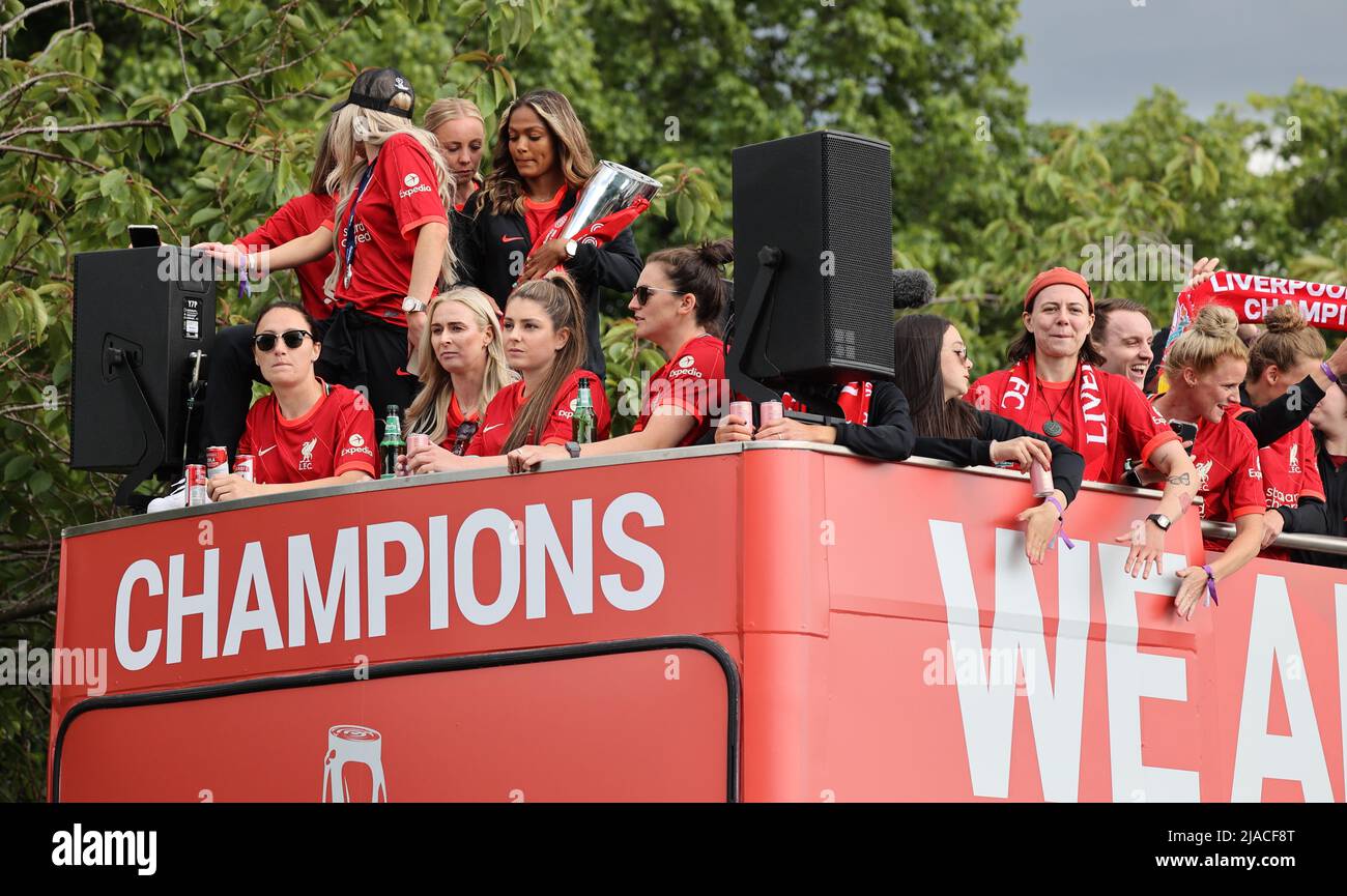 Liverpool Fc homecoming parade Stock Photo - Alamy