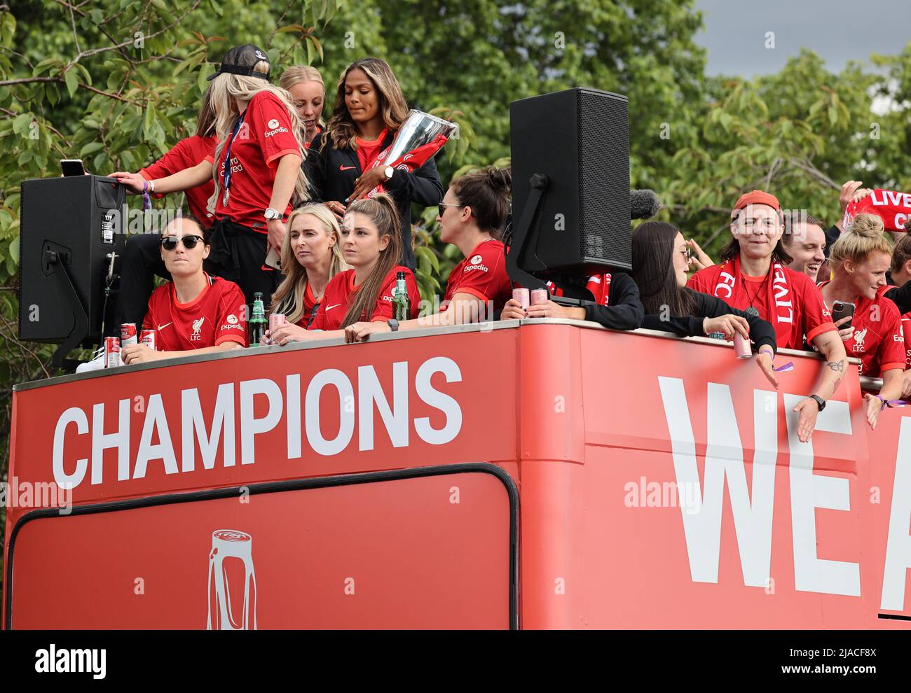 Liverpool Fc homecoming parade Stock Photo - Alamy