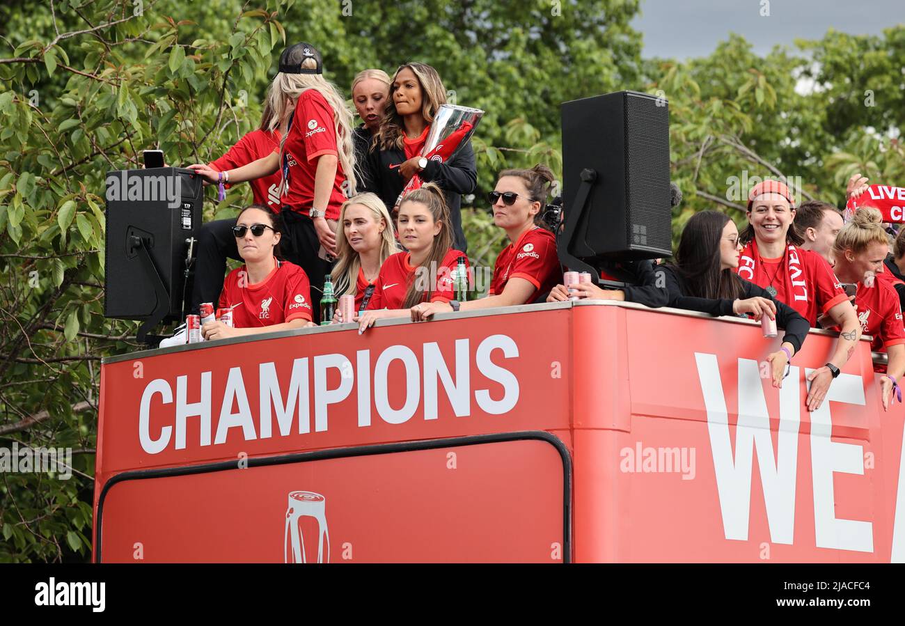 Liverpool parade flares hi-res stock photography and images - Alamy