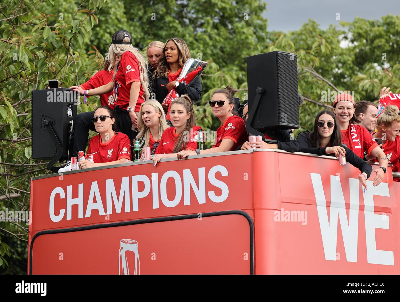 Liverpool Fc homecoming parade Stock Photo - Alamy