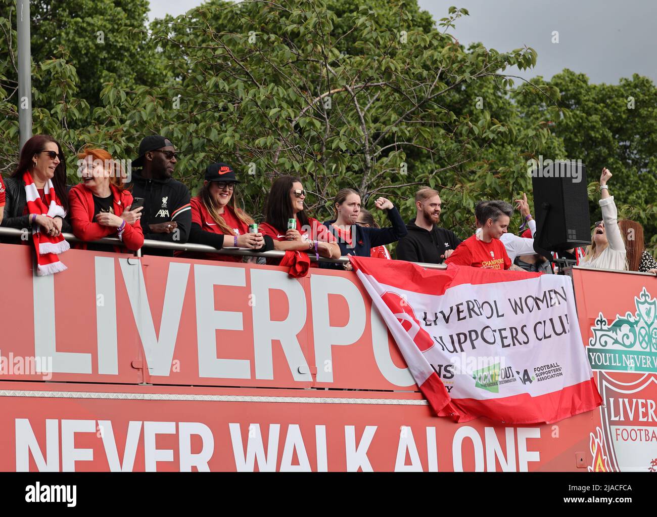 Liverpool Fc homecoming parade Stock Photo - Alamy