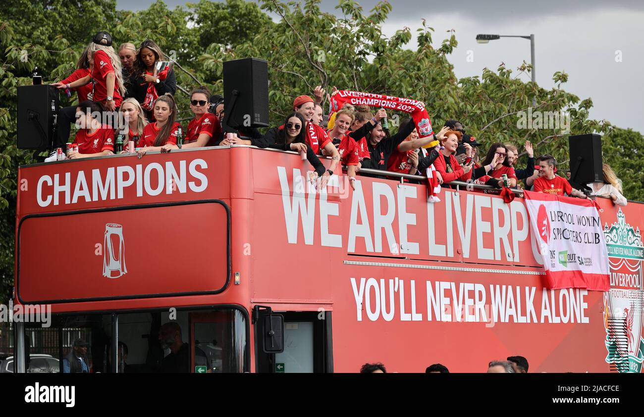 Liverpool Fc homecoming parade Stock Photo - Alamy