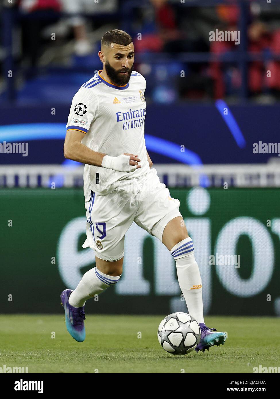 PARIS - Karim Benzema of Real Madrid during the UEFA Champions League ...