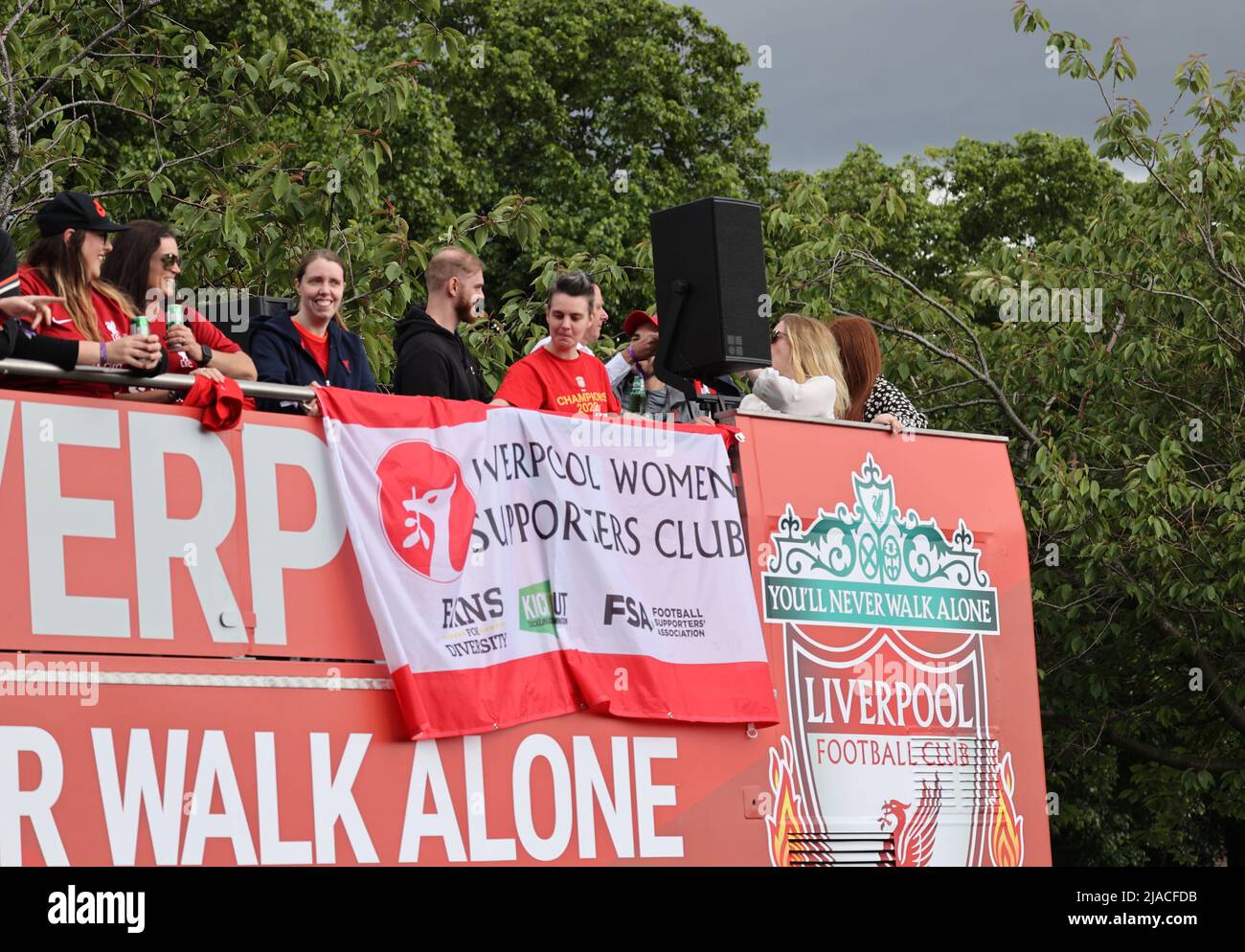 Liverpool Fc homecoming parade Stock Photo - Alamy