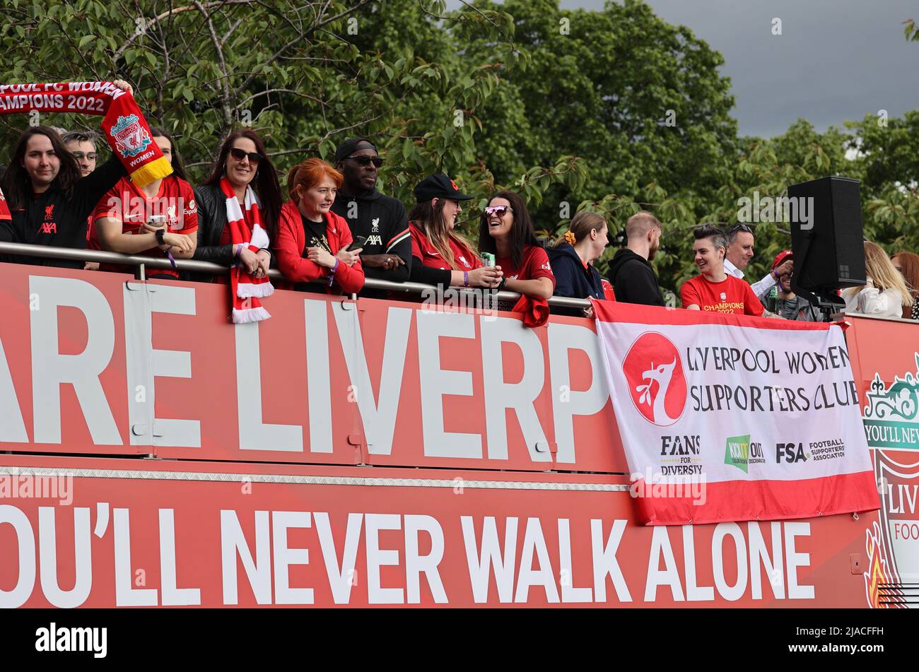 Liverpool Fc homecoming parade Stock Photo - Alamy
