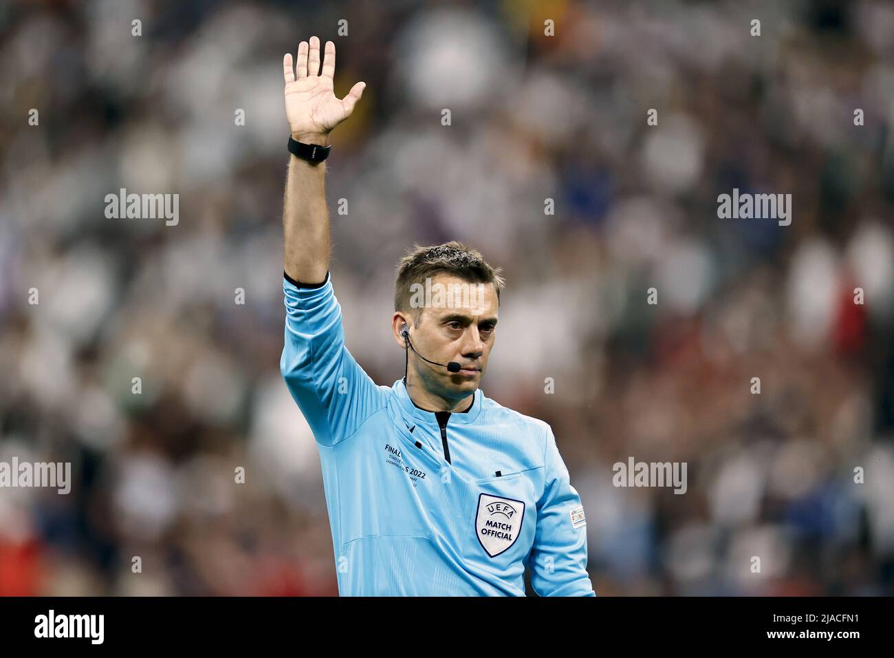 PARIS - referee Clement Turpin during the UEFA Champions League final ...