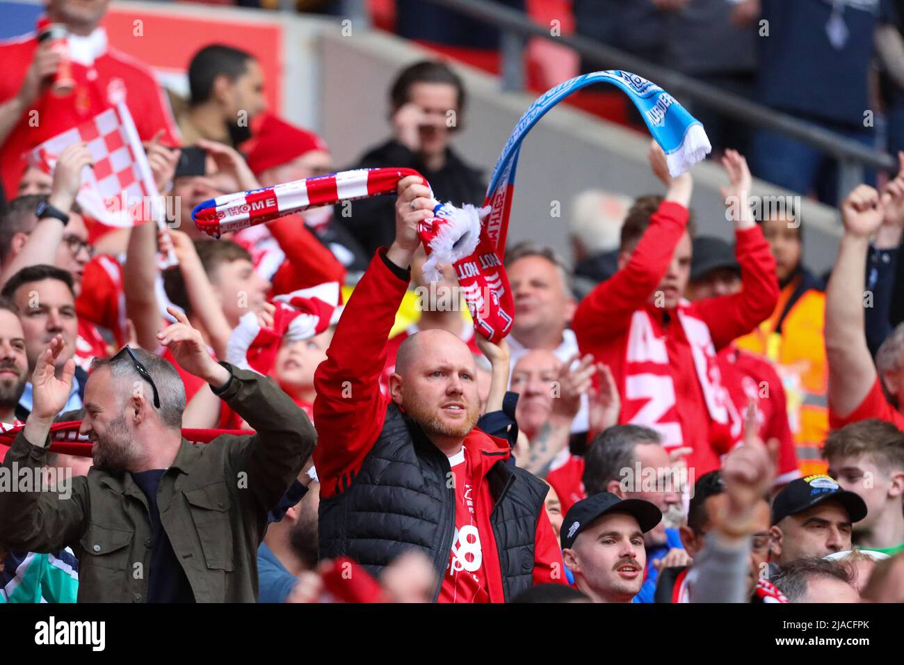 London, UK. 29th May 2022; Wembley Stadium, London, England, EFL ...