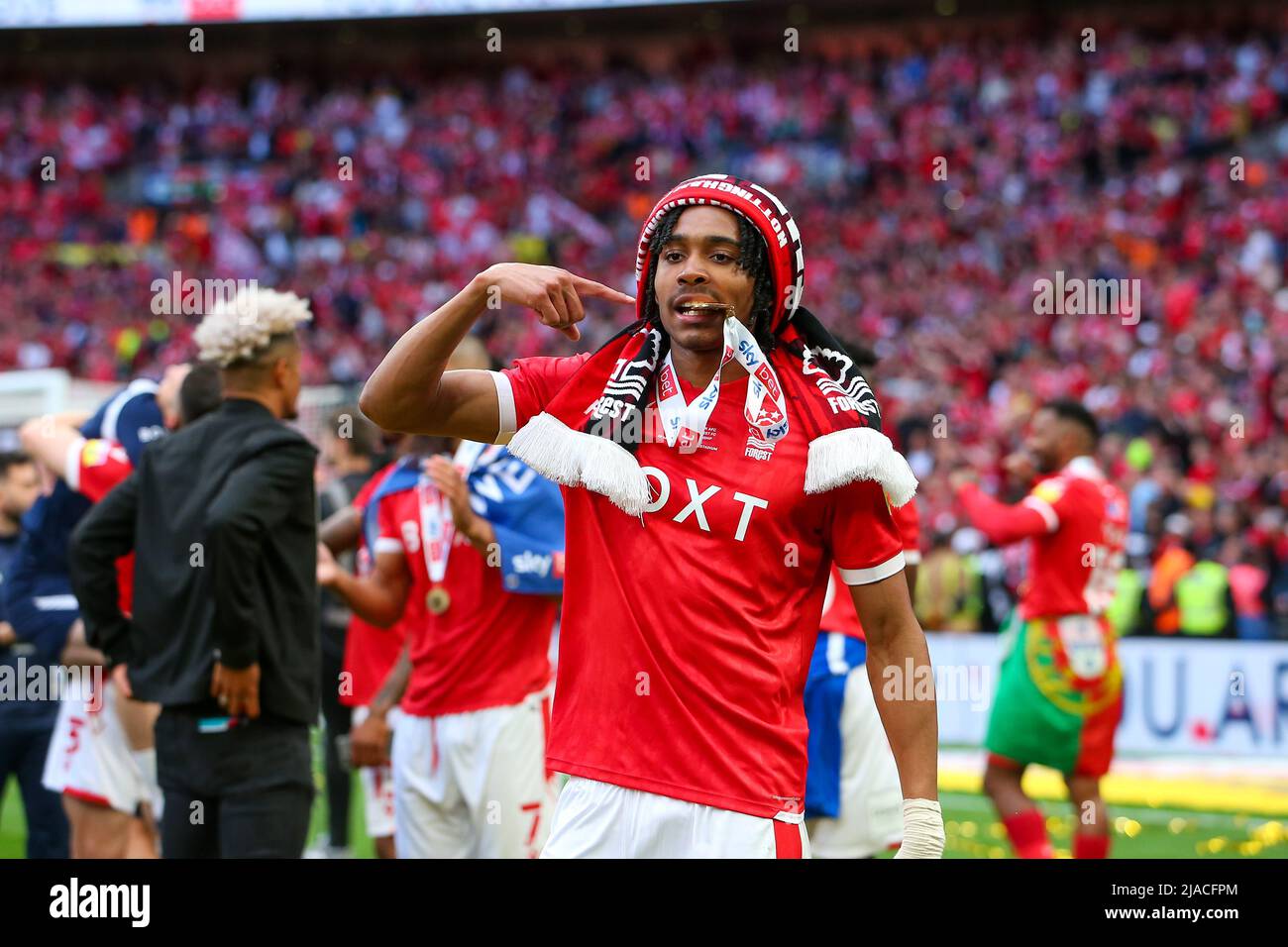 London, UK. 29th May 2022; Wembley Stadium, London, England, EFL ...