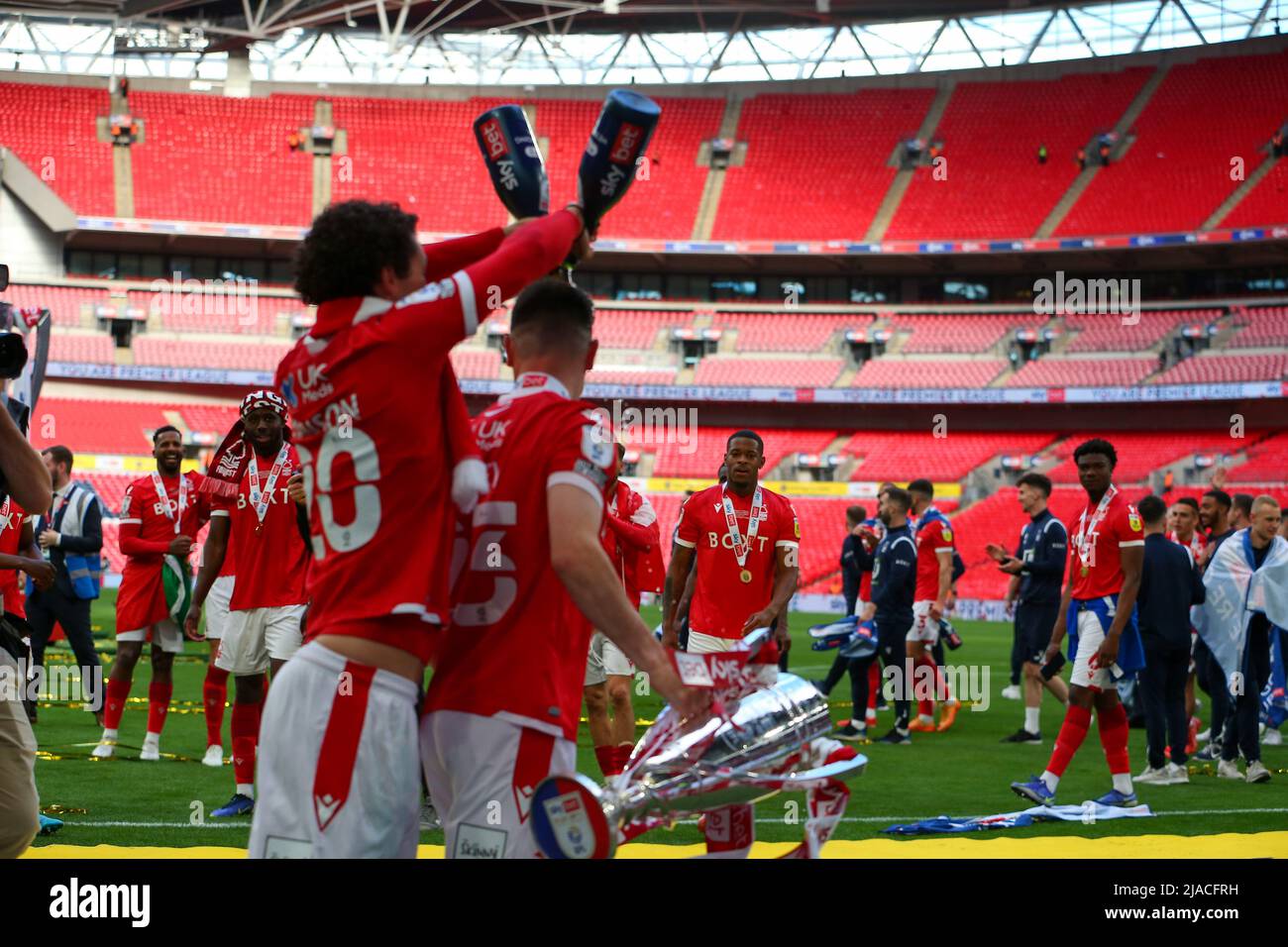 London, UK. 29th May 2022; Wembley Stadium, London, England, EFL ...