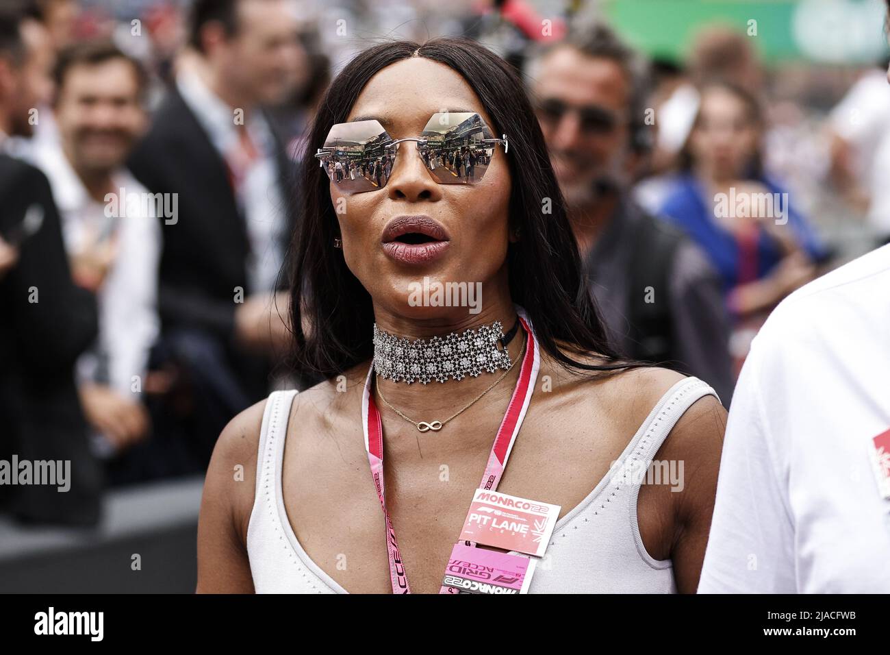Naomi Campbell during the Formula 1 Grand Prix de Monaco 2022, 7th ...