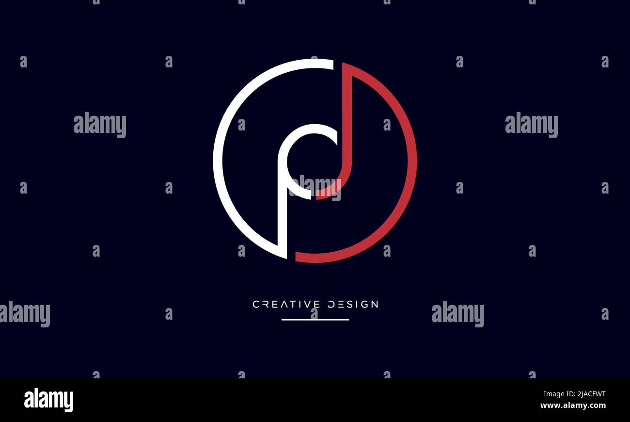 Alphabet Letters PJ or JP icon Logo Stock Vector Image & Art - Alamy