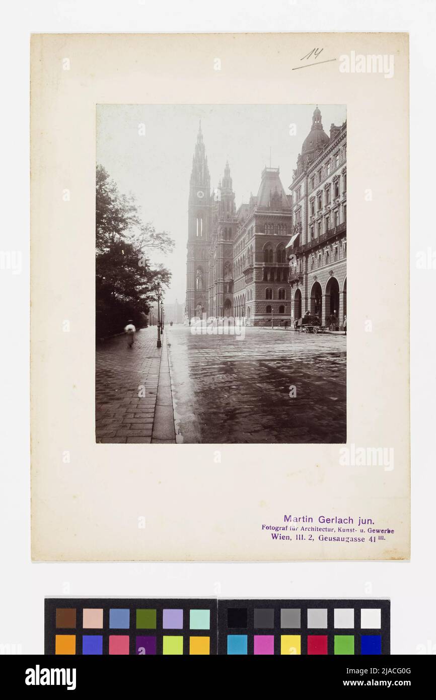 1st, Rathausplatz 1 - City Hall - main facade - inclined view - view ...