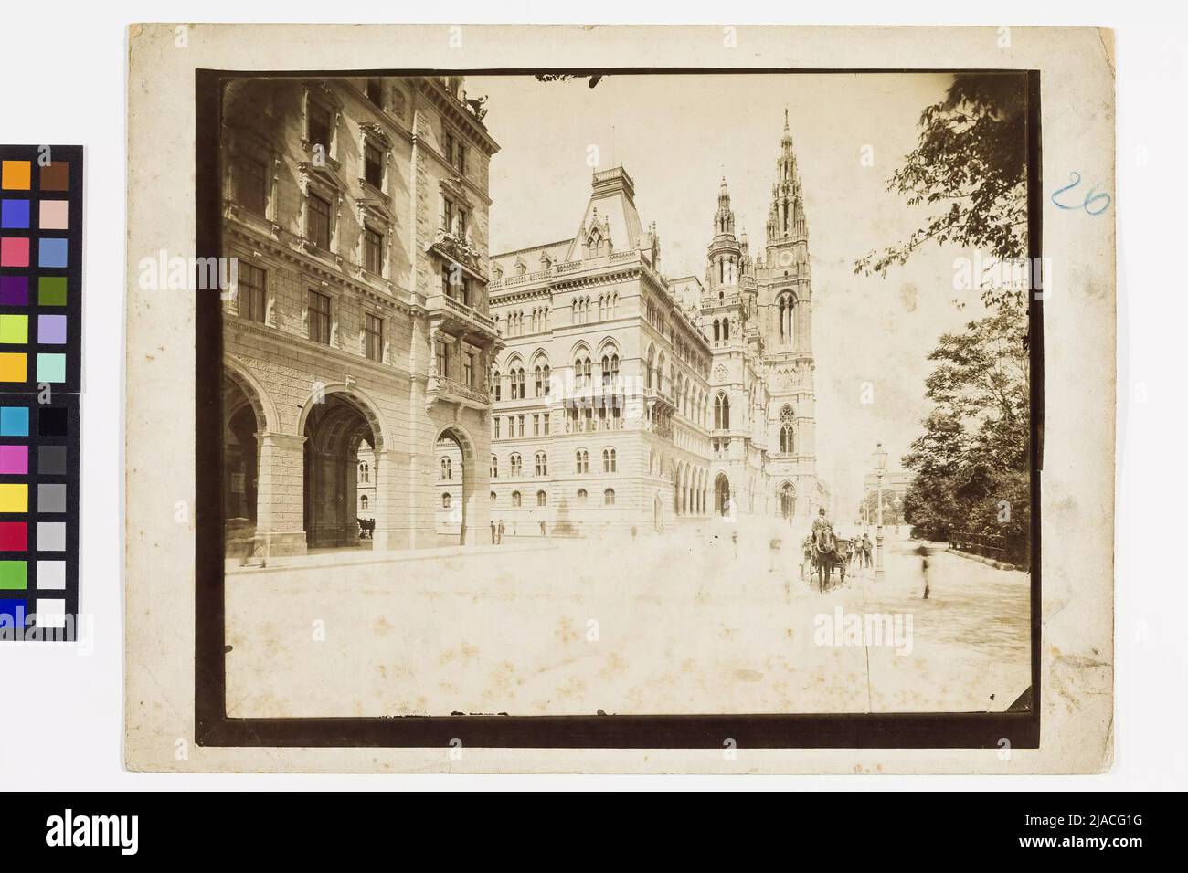 1st, Rathausplatz 1 - City Hall - main facade - inclined view - view ...
