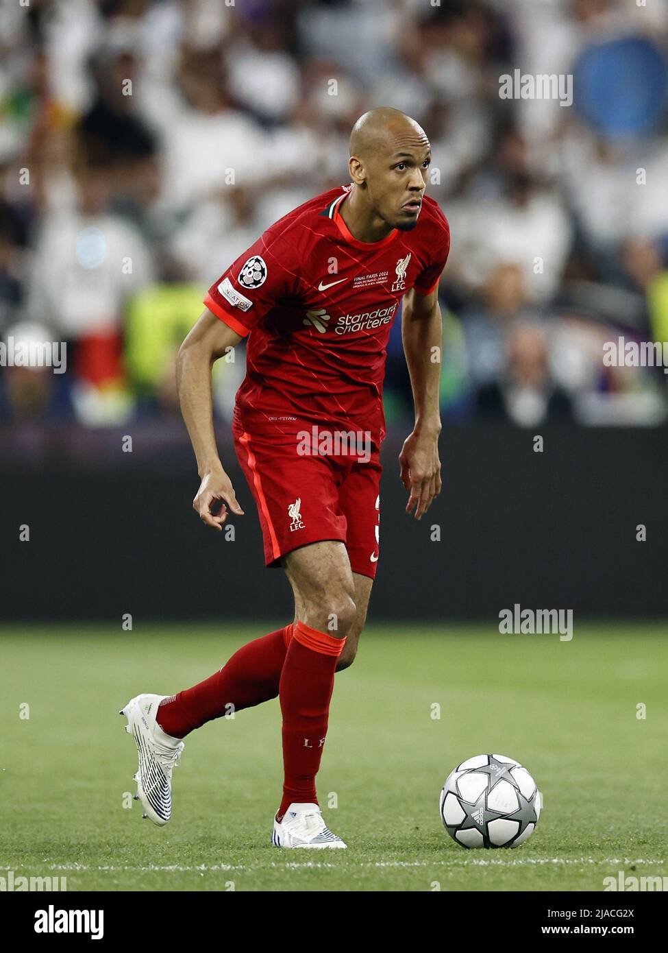 PARIS - Fabinho of Liverpool FC during the UEFA Champions League final ...