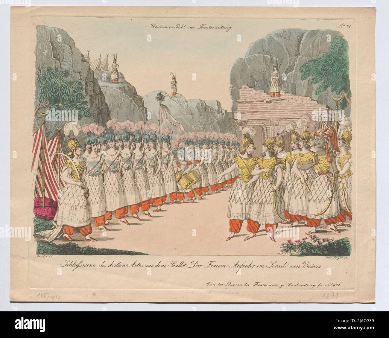 Finally scene of the third act from the Ballet "The Women's Aufruhr im ...