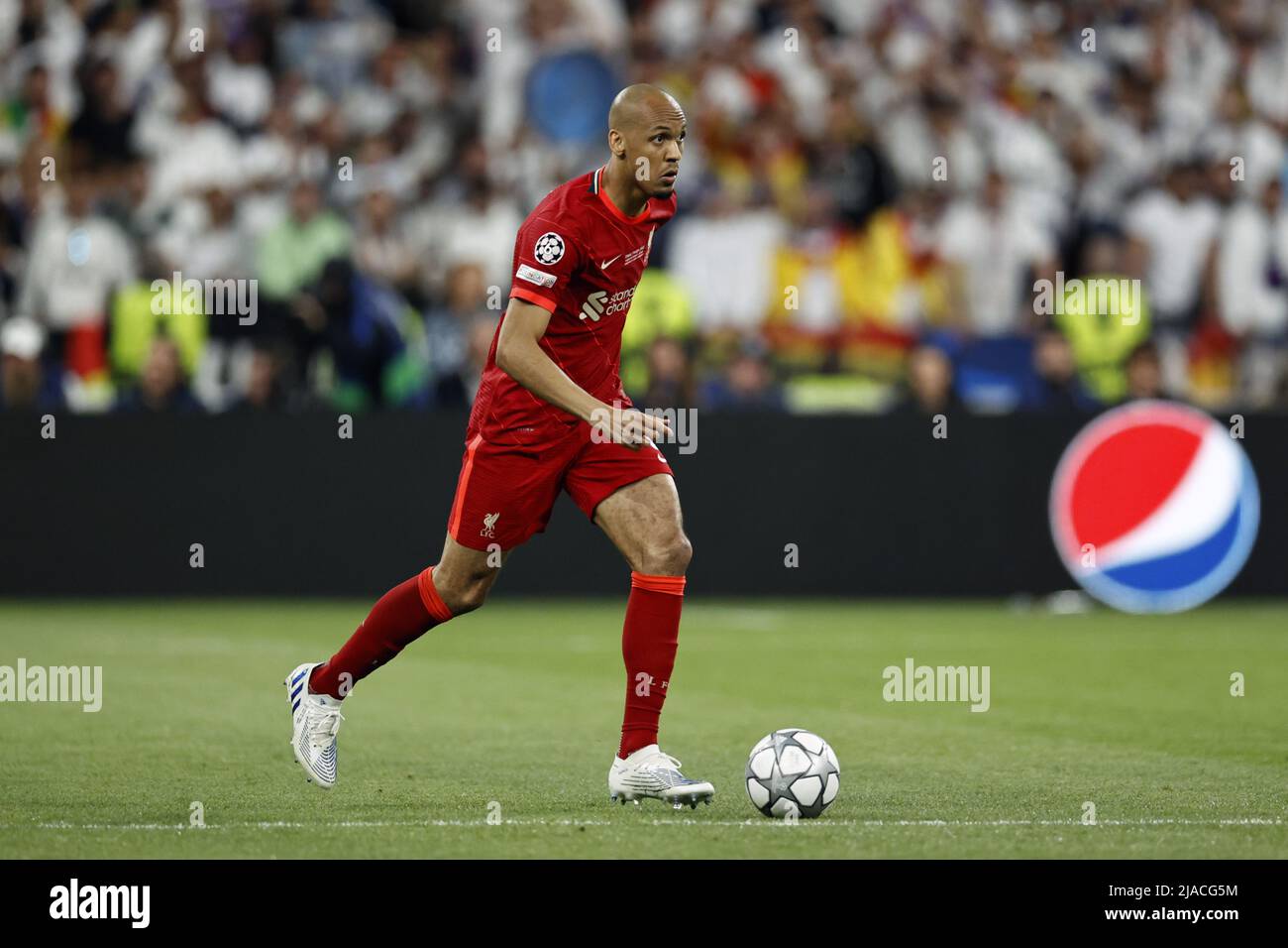 PARIS - Fabinho of Liverpool FC during the UEFA Champions League final ...