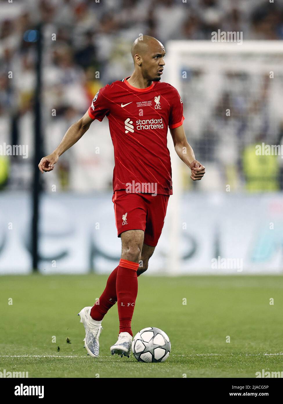 PARIS - Fabinho of Liverpool FC during the UEFA Champions League final ...
