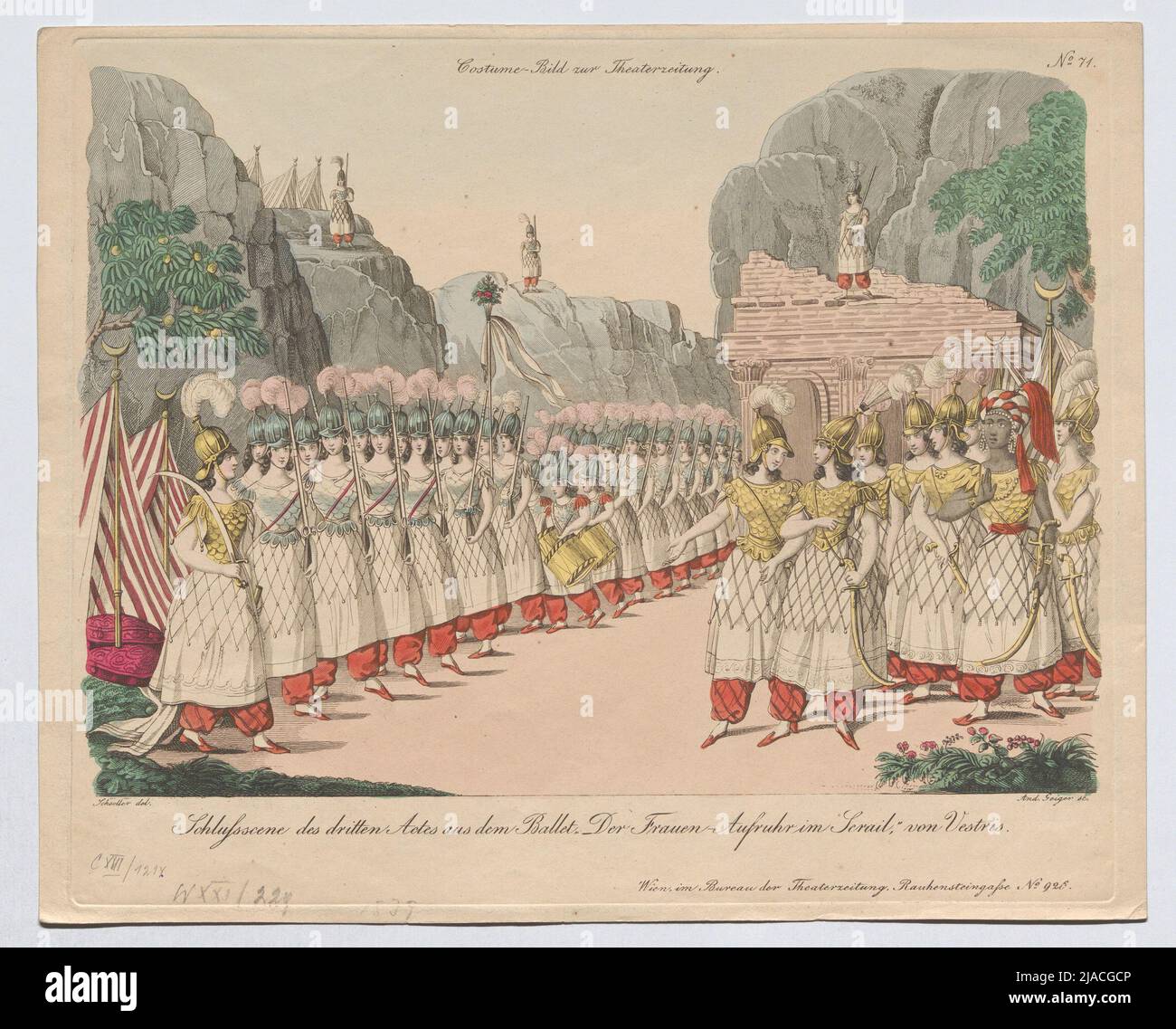 Finally scene of the third act from the Ballet "The Women's Aufruhr im ...