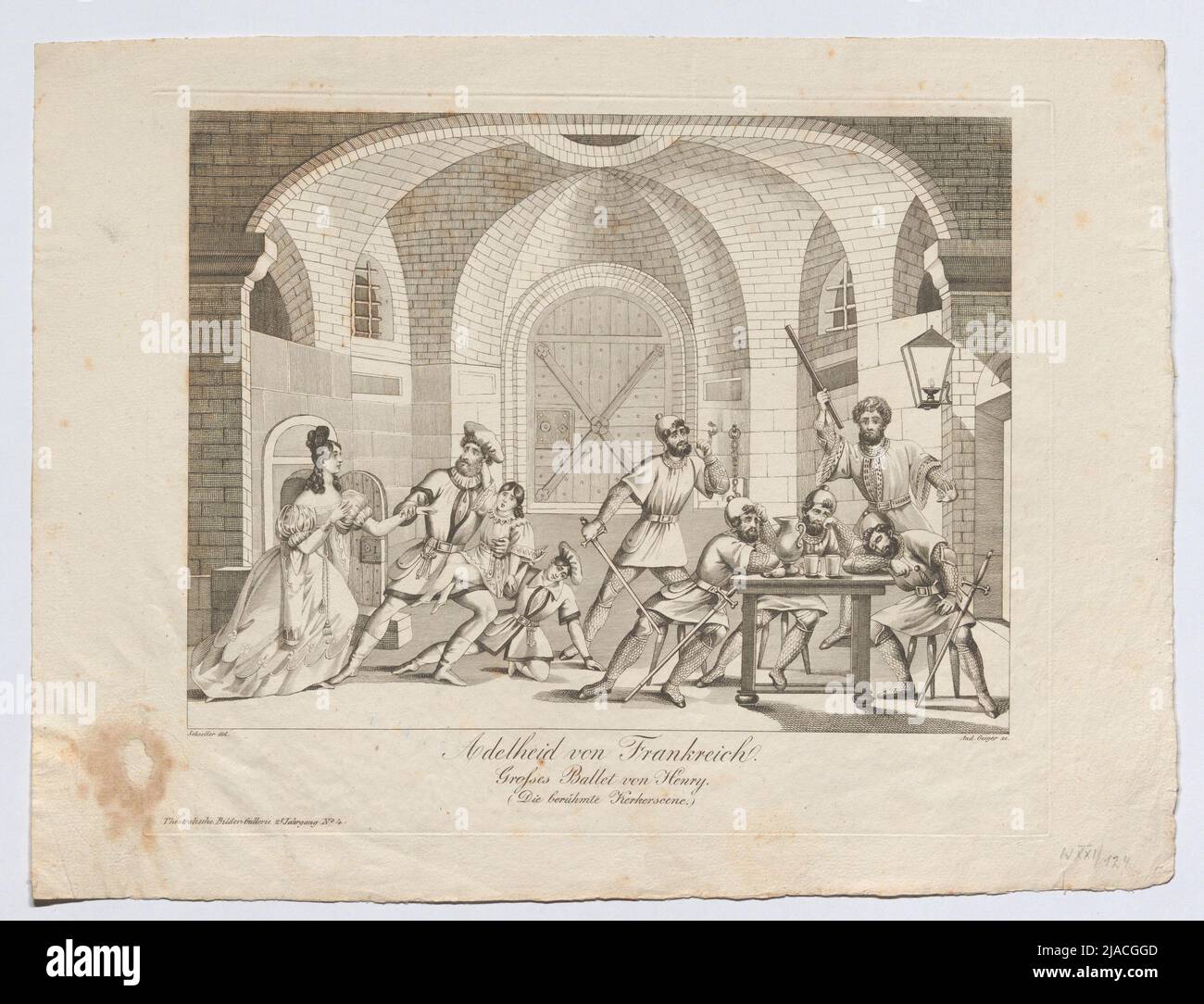 Adelheid from France / Großer Ballet by Henry / The famous dungeon ...