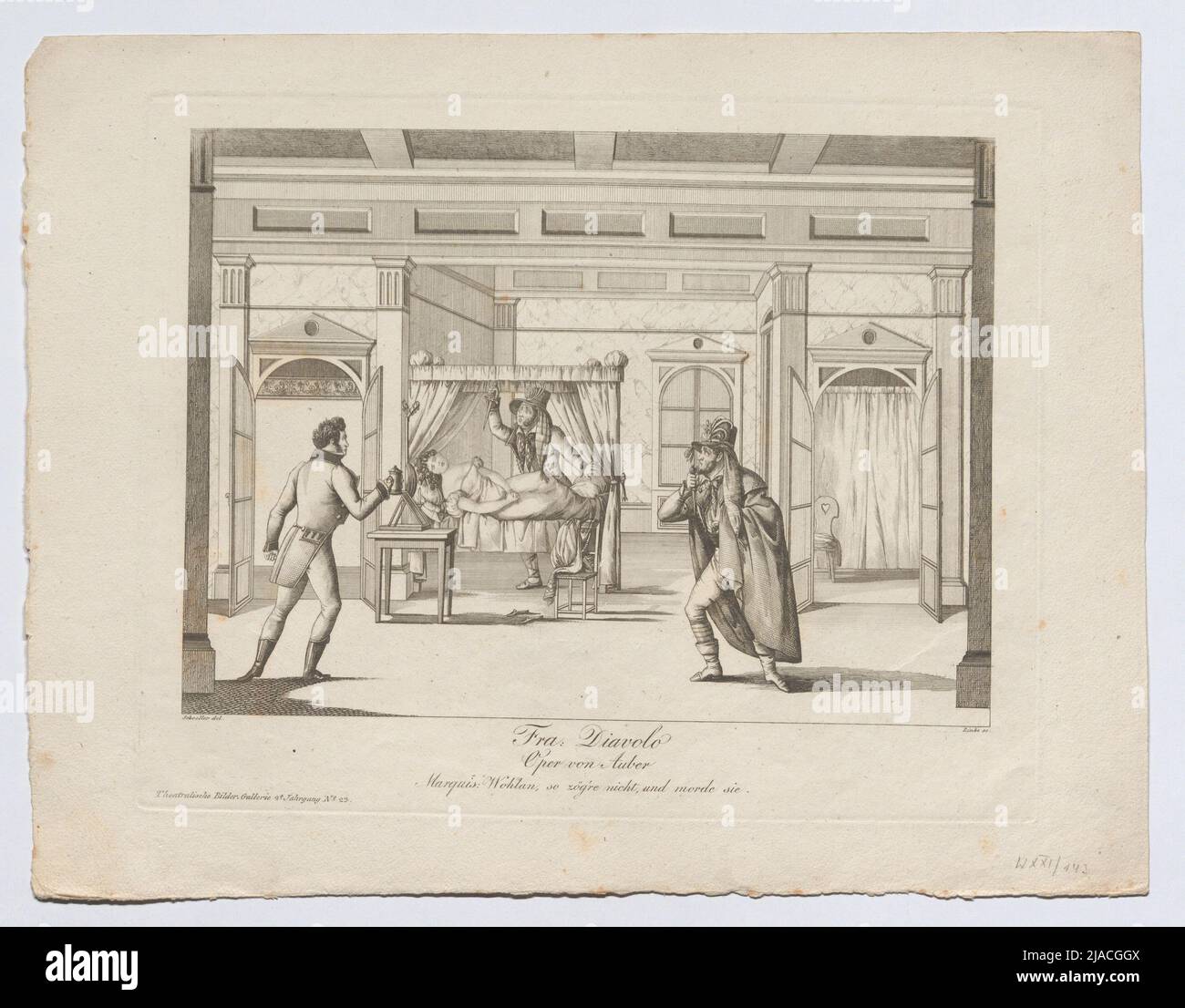 Fra Diavolo / Opera of Auber (Theatrical Image Gallery for the ...