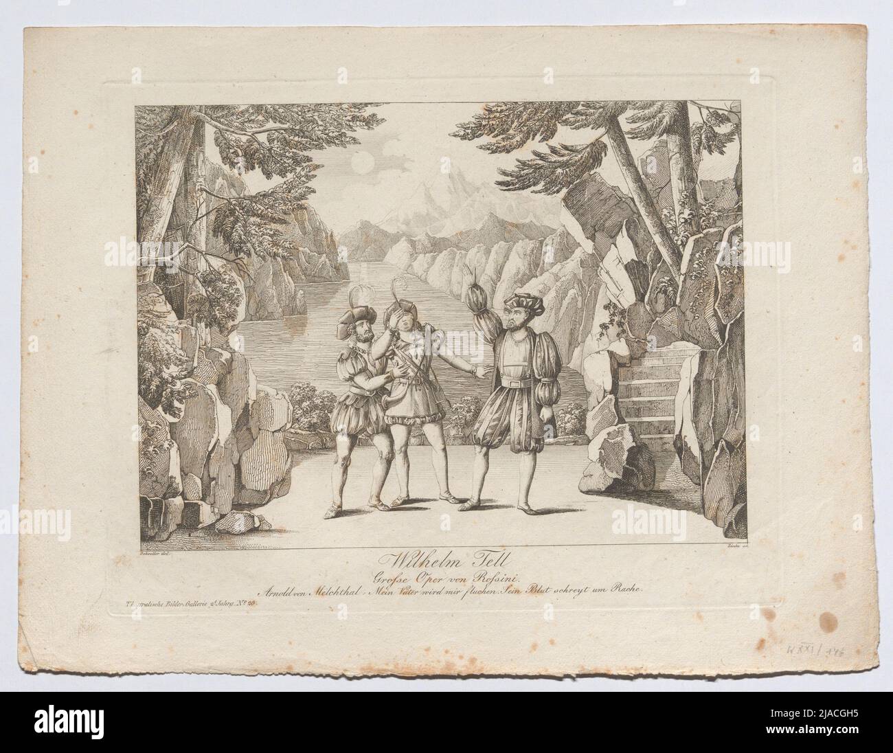 Wilhelm Tell / Große Oper from Rossini (Theatrical Image Gallery for ...