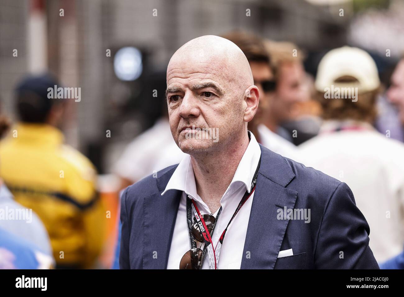 Gianni Infantino president of FIFA during the Formula 1 Grand Prix de ...