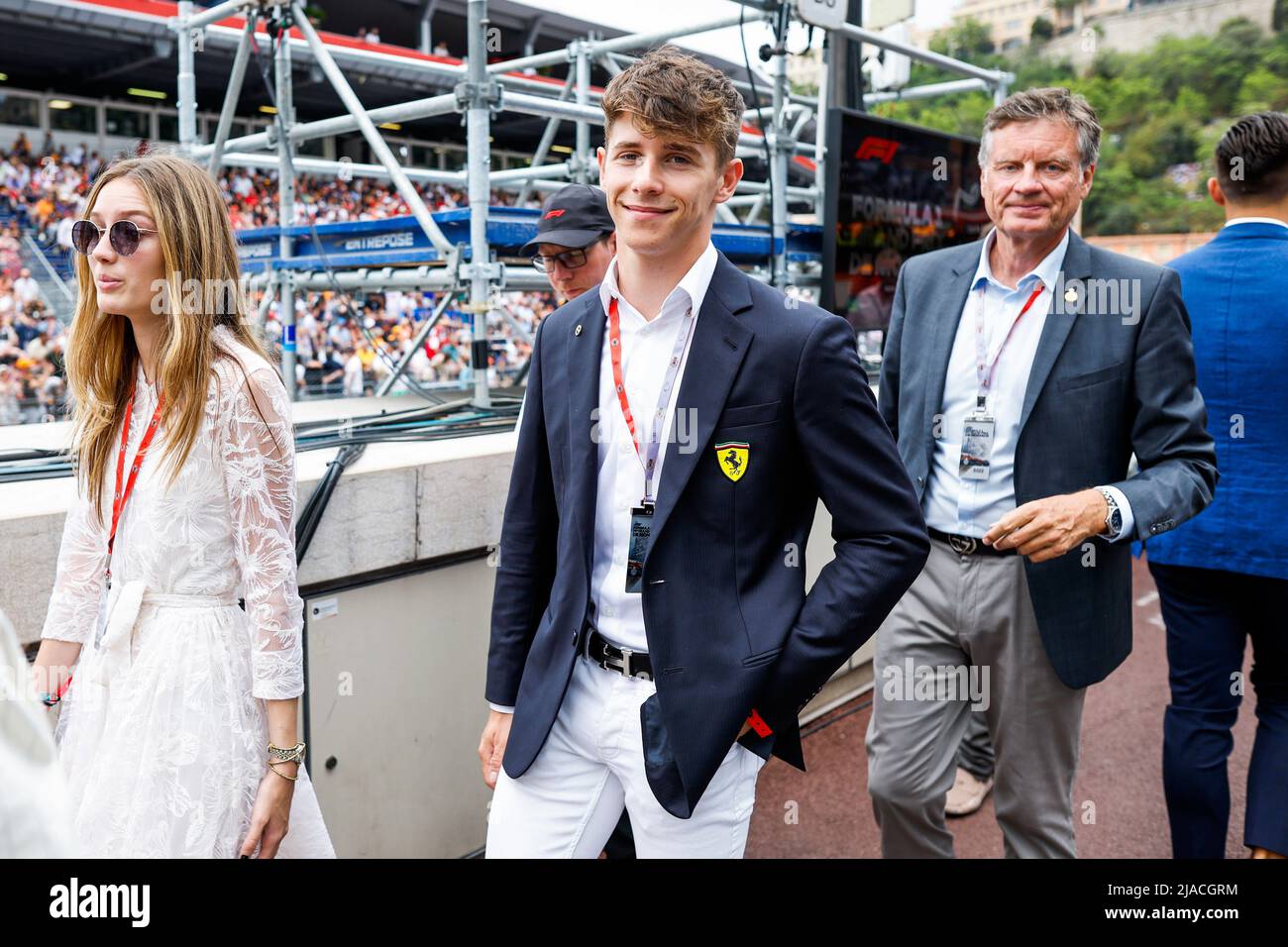 Monaco. 29th May, 2022. Arthur Leclerc, portrait during the Formula 1 ...