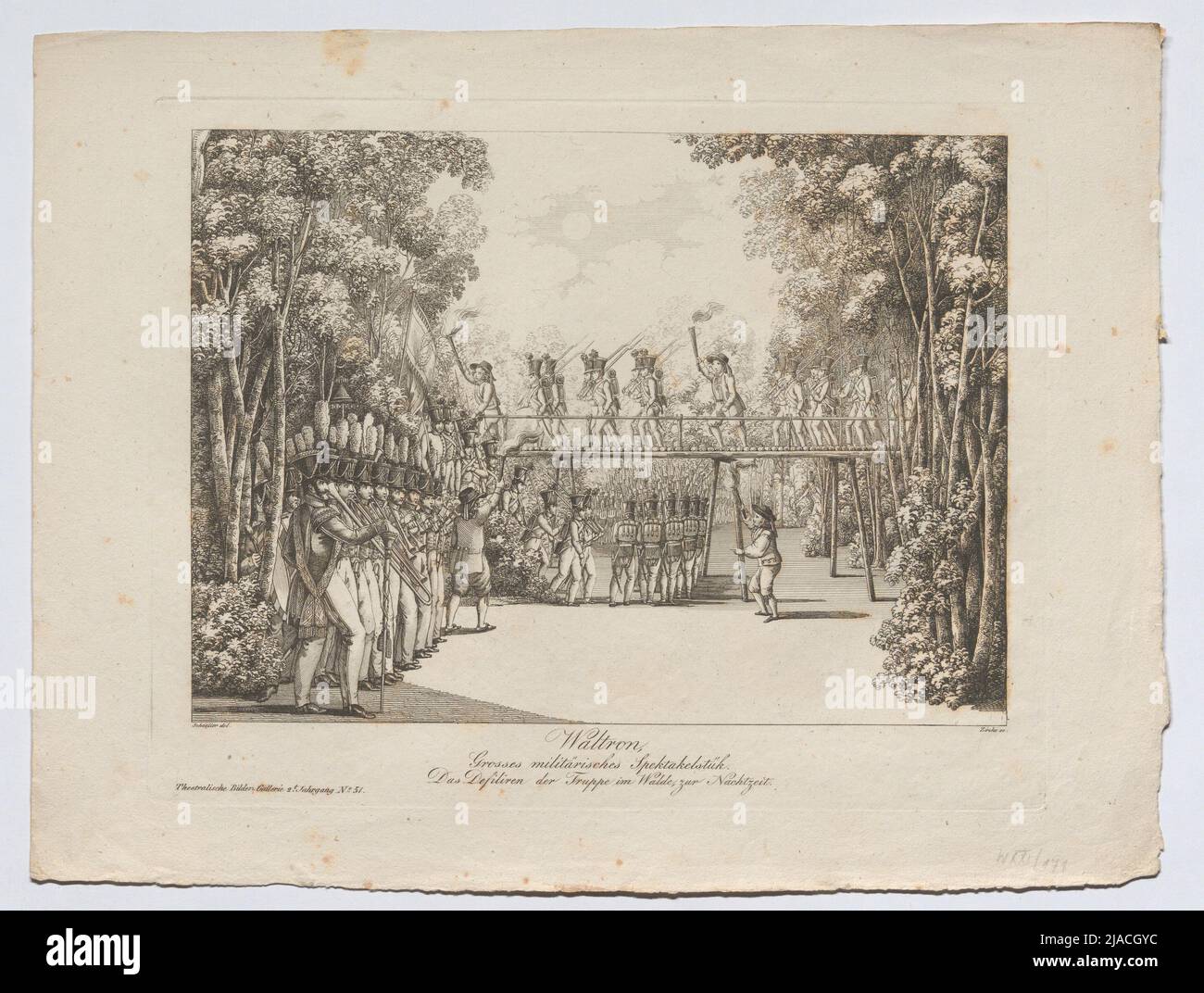 Waltron / Grosses Military Spectacle / The Defilation of the Troop in ...