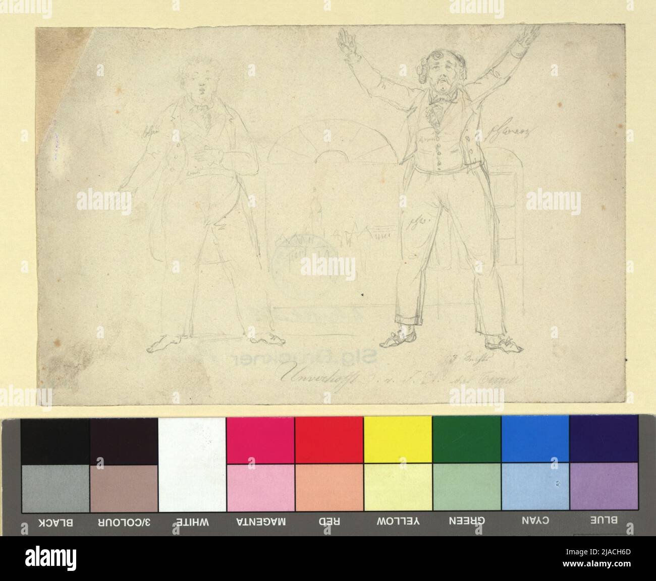 Unexpected "by Johann Nestroy the Terzett". Johann Christian Schoeller ...