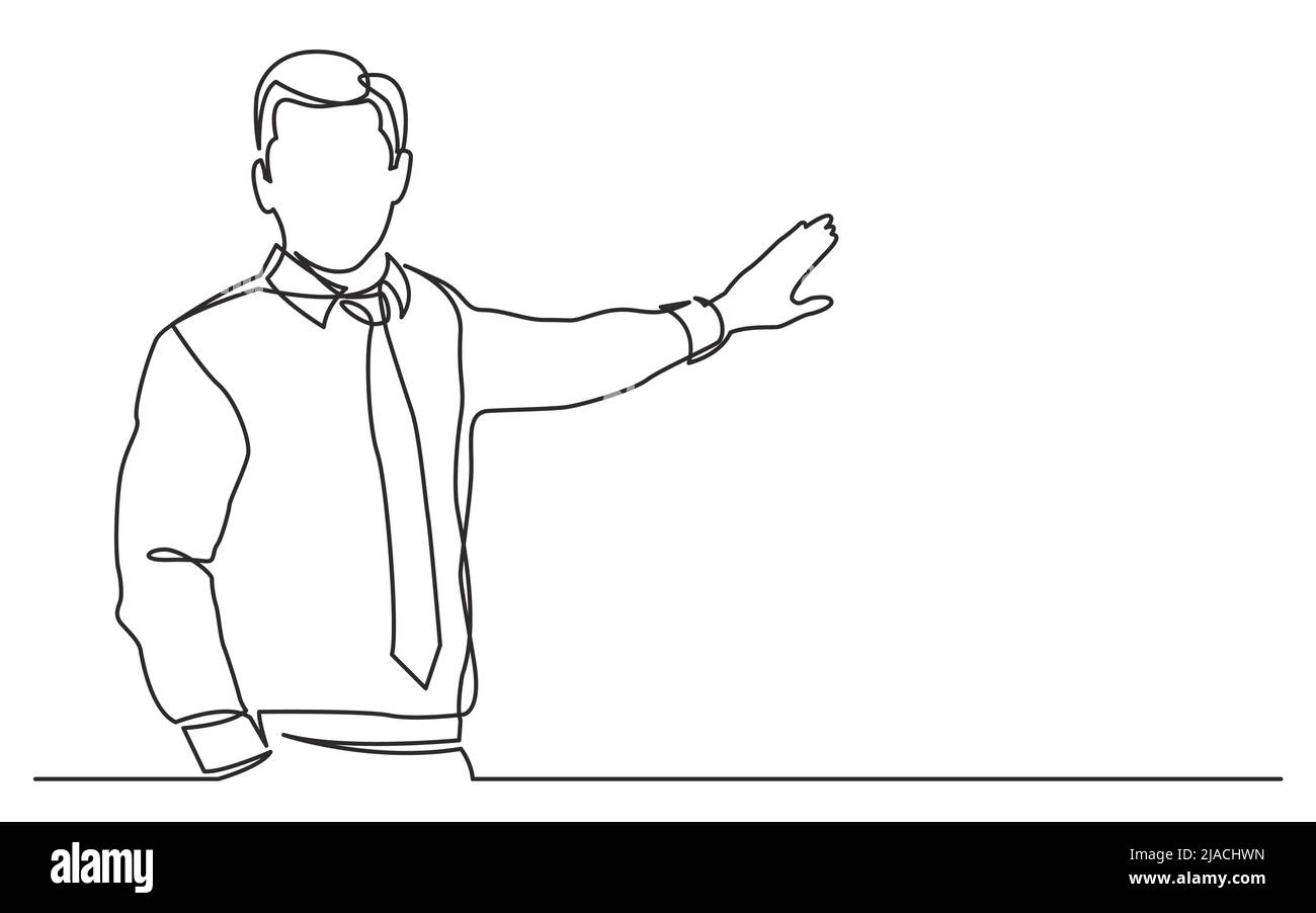 Trainer Presentation Stock Vector Images - Alamy