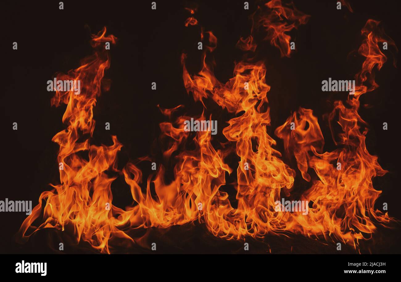 Fire flame texture for banner background. Burn abstract lights. Burning ...