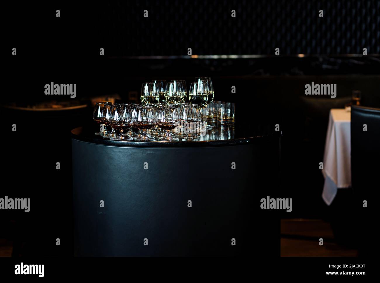 Strong alcoholic drinks glasses hi-res stock photography and images - Alamy