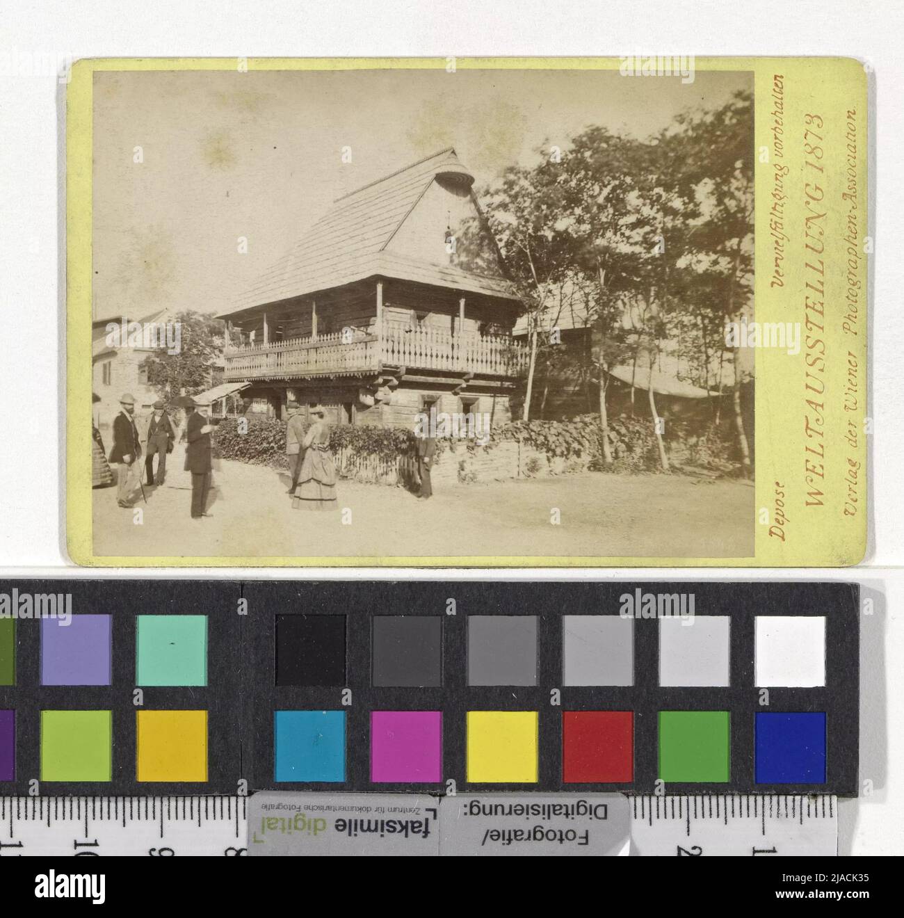 World Exhibition 1873: Geydeler Haus (No. 1542). György (Johann Justus Georg) Klösz (Kloess ...